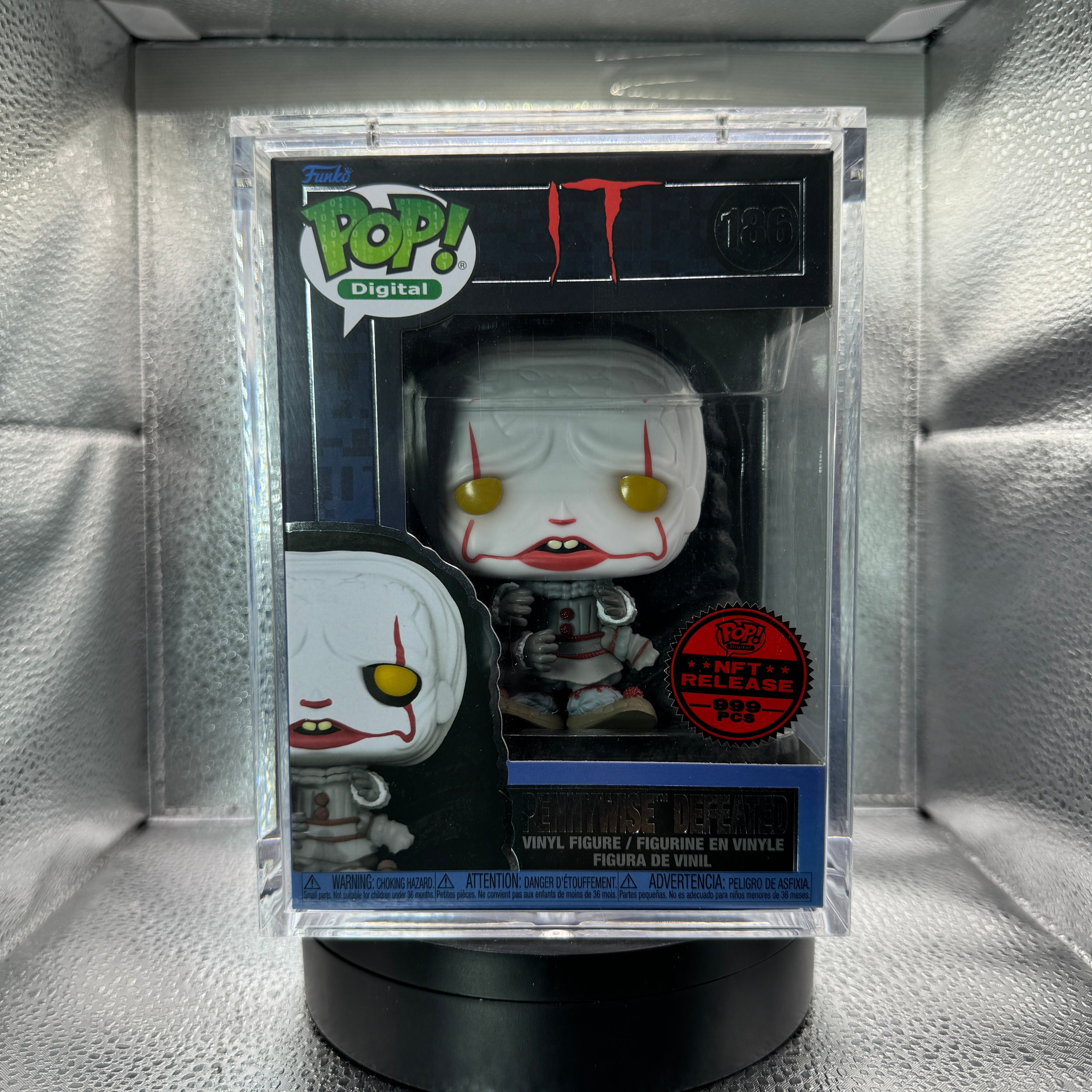 POP NFT: Stephen Kings IT- Pennywise (Defeated) LE999 (PopShield Inclu ...