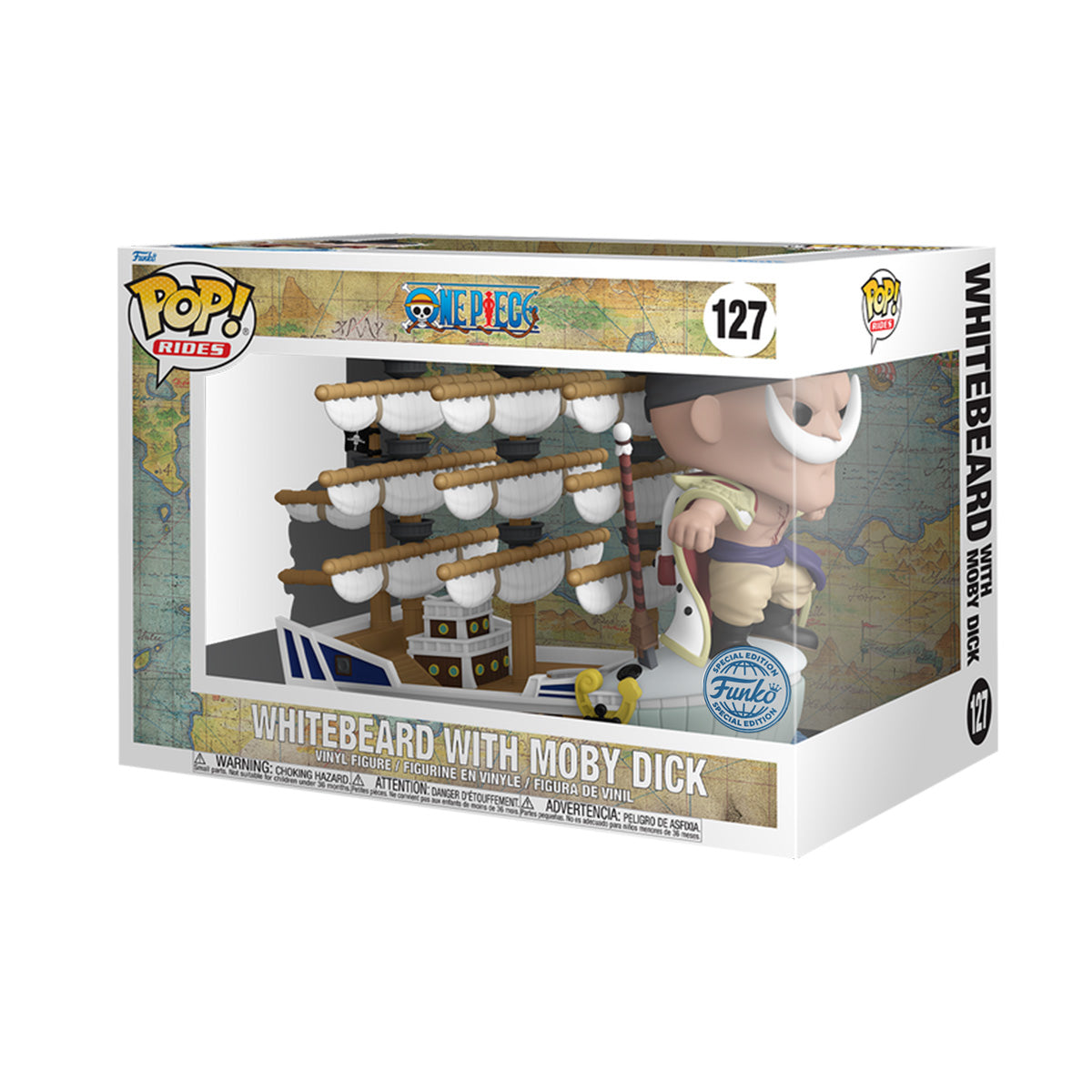 POP Rides: One Piece - Whitebeard on Moby Dick Special Edition Exclusi ...