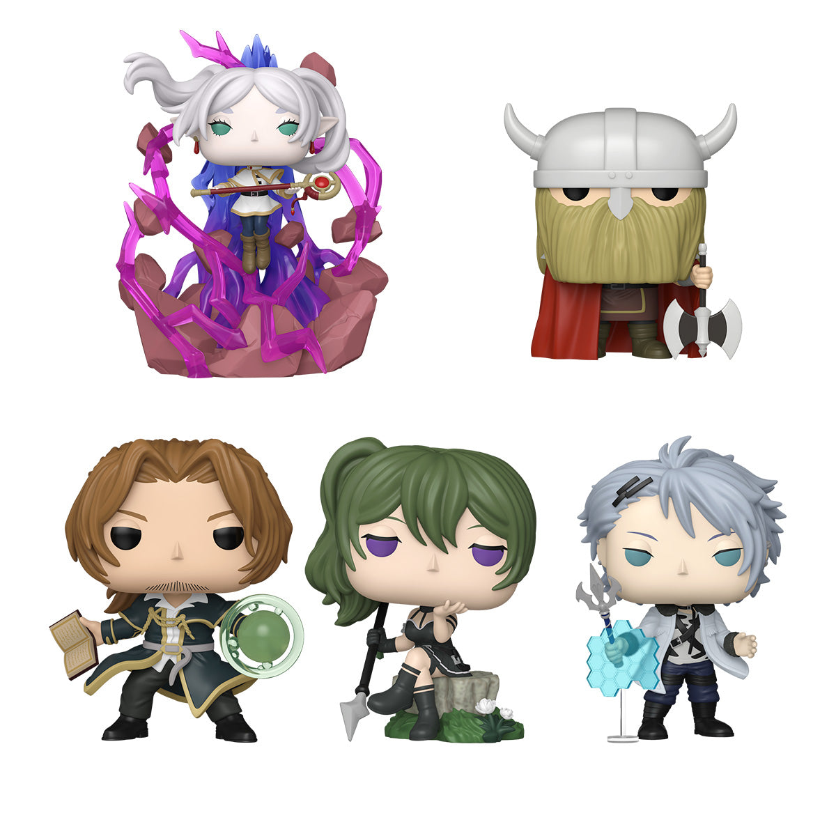 Funko POP! Animation: Frieren - vR Bundle of 5 w/ POP! Deluxe (Pre ord ...