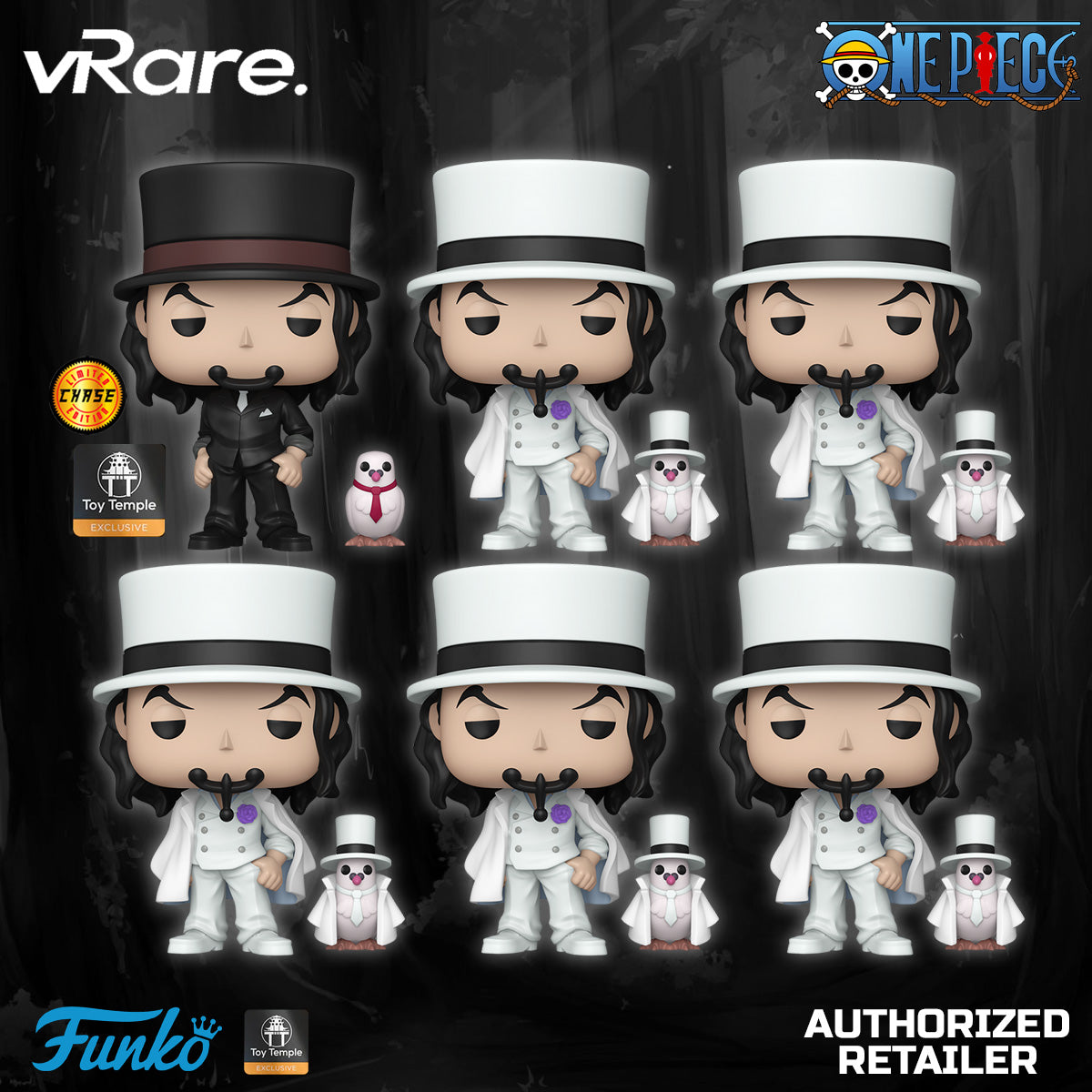 POP Animation: One Piece - Rob Lucci w/ Hattori (Set of 6 w/ Chase) To ...