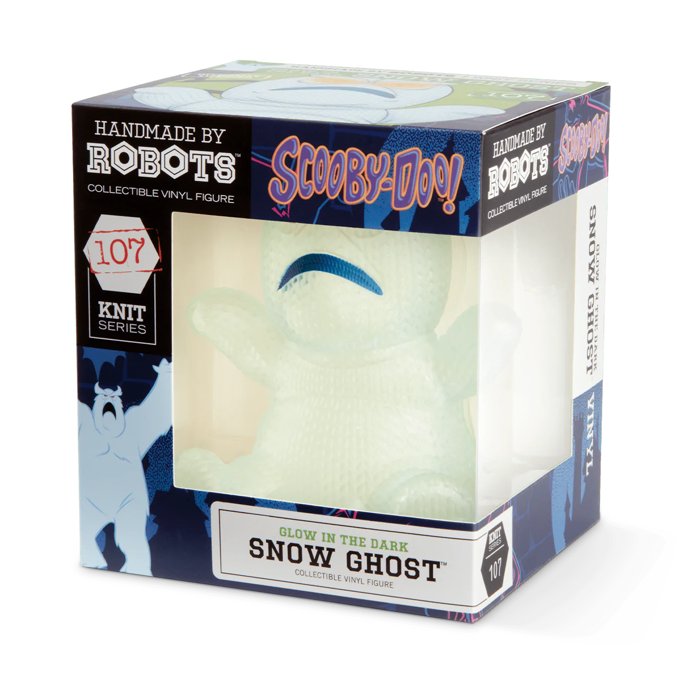 Scooby-Doo : Snow Ghost (Glow) Handmade by Robots Vinyl Figure