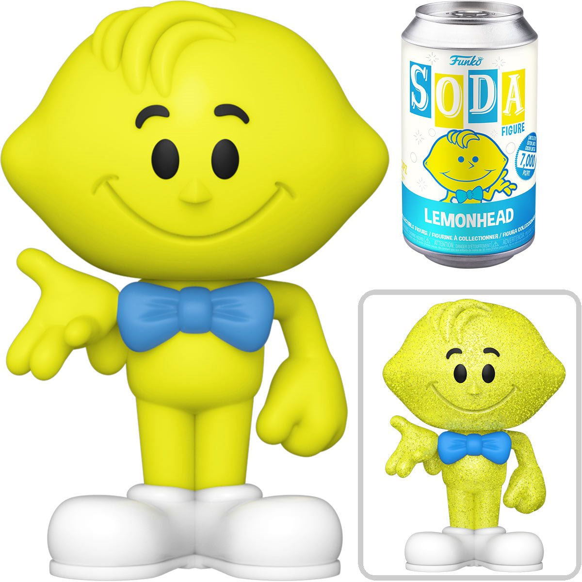 Vinyl Soda : Ad Icons - Lemonhead w/ Chance of Chase Funko Soda